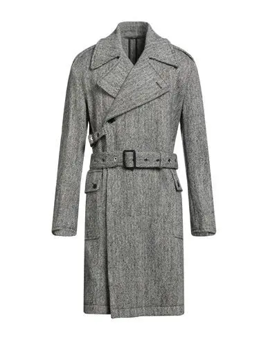 Dolce & Gabbana Double-breasted Herringbone Tweed Coat