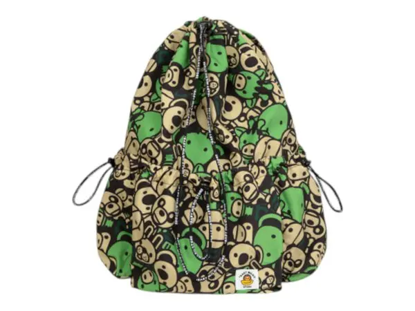 BAPE Baby Milo & Friends Large Backpack - Emerald