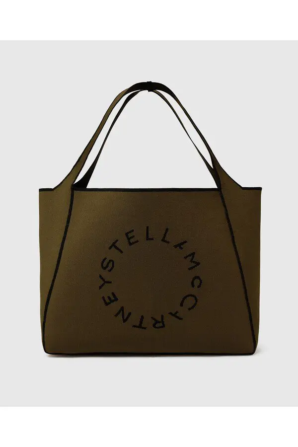 Stella McCartney Logo Square Tote Bag