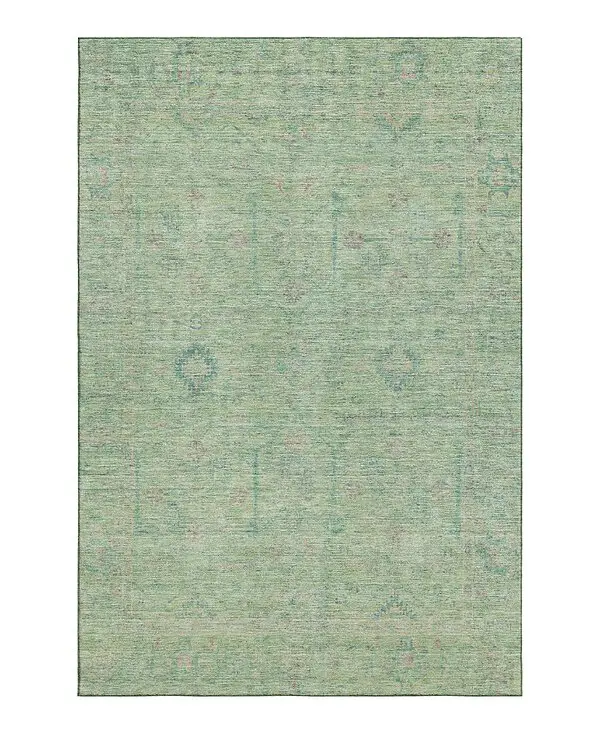 DALYN RUG COMPANY Dalyn Ravenna Washable Rn5 Area Rug, 9' X 12 - Seafoam