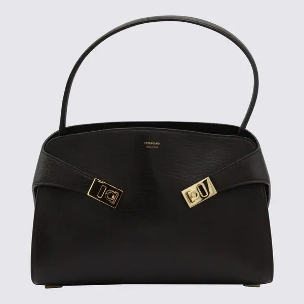 FERRAGAMO Hug S Shoulder Bag - T.moro/nero