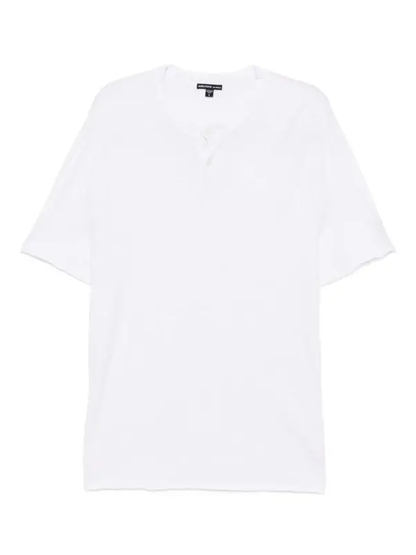 JAMES PERSE Slub T-shirt - White