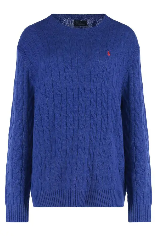 Ralph Lauren Cable Knit Sweater - Blue