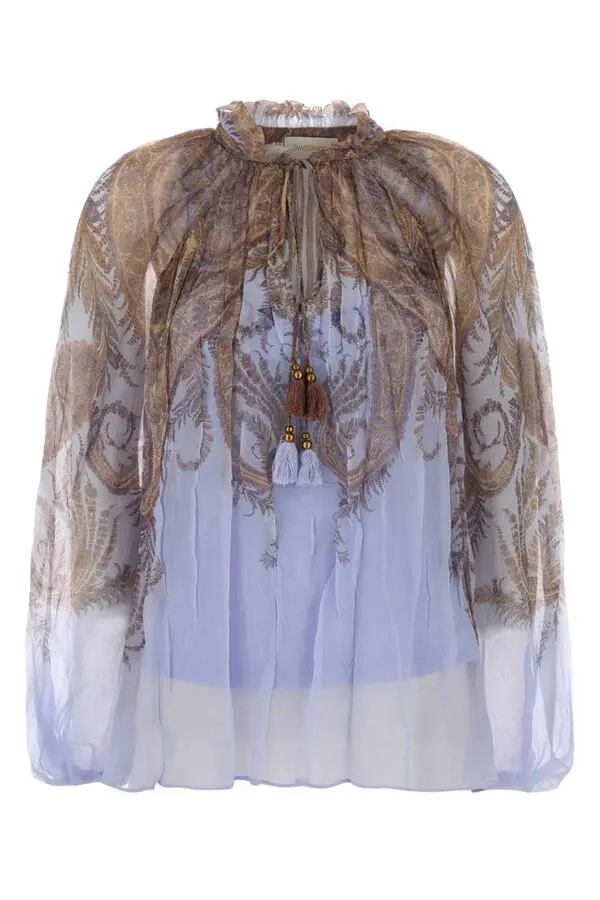 Zimmermann Hypnotic Blouse - Printed