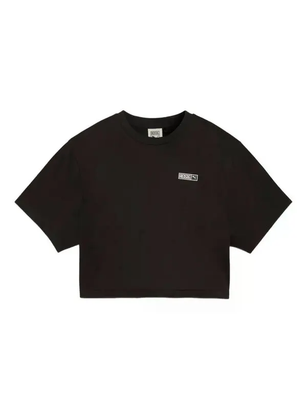 PUMA Cropped T-shirt - Black