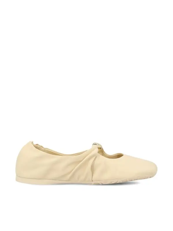 Loewe Pebble Soft Ballerina Flats - Dough