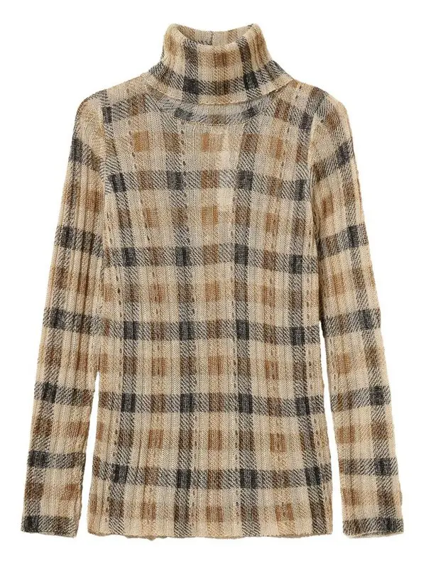 TWINSET Sweater - Cammello E Nero