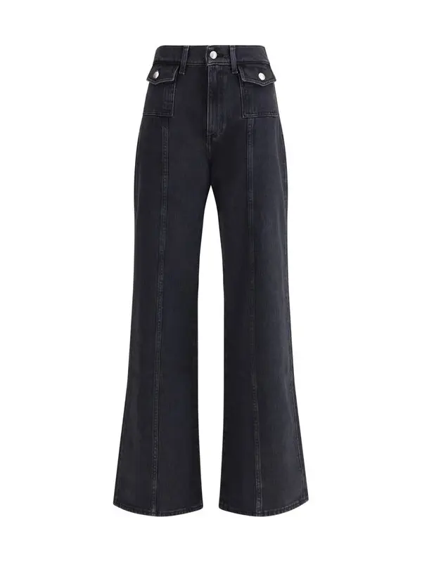 7 For All Mankind Wide Leg Struggle Jeans