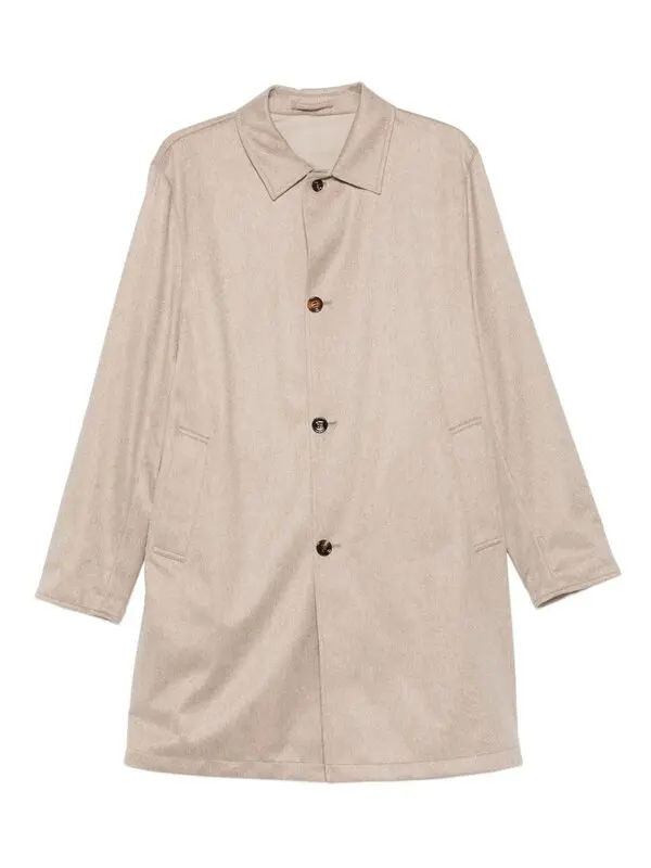 KIRED Cashmere Overcoat - Beige