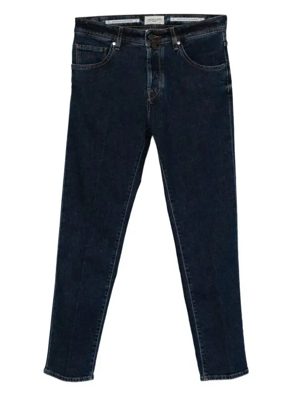Jacob Cohen Slim-fit Cropped Denim Jeans