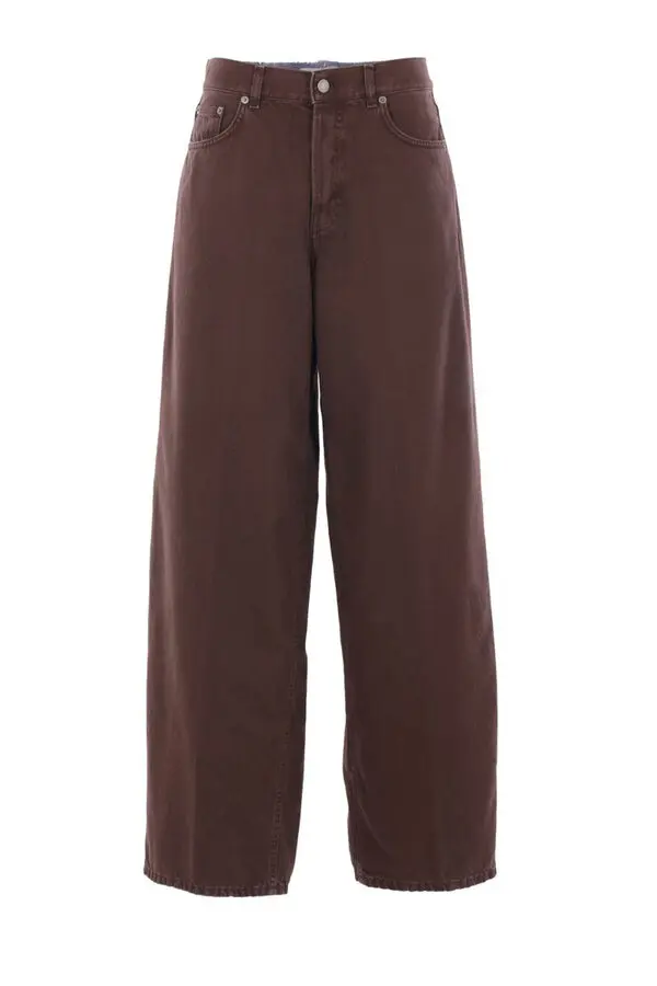 HAIKURE Oversized Cotton-blend Denim Jeans