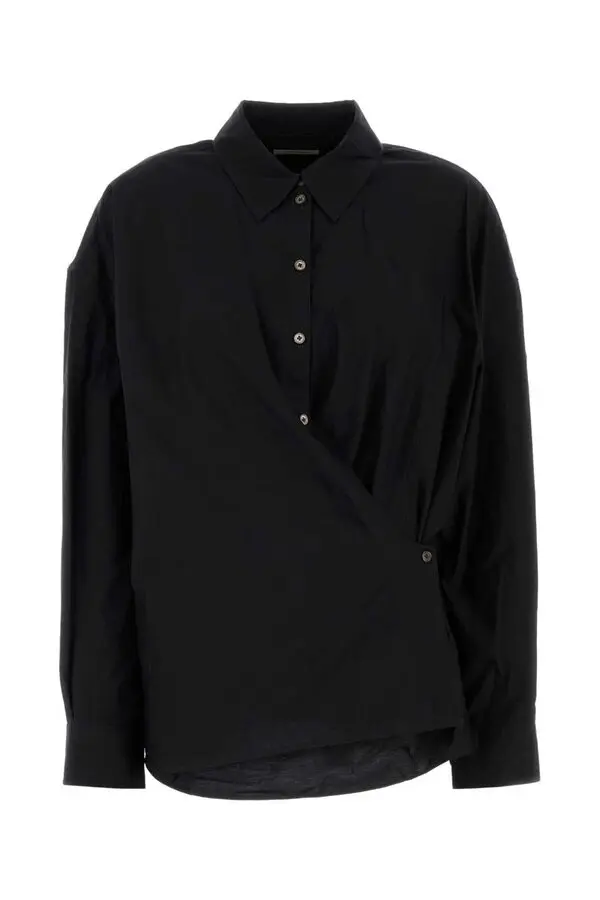 LEMAIRE Straight Collar Twisted Shirt - Squidink