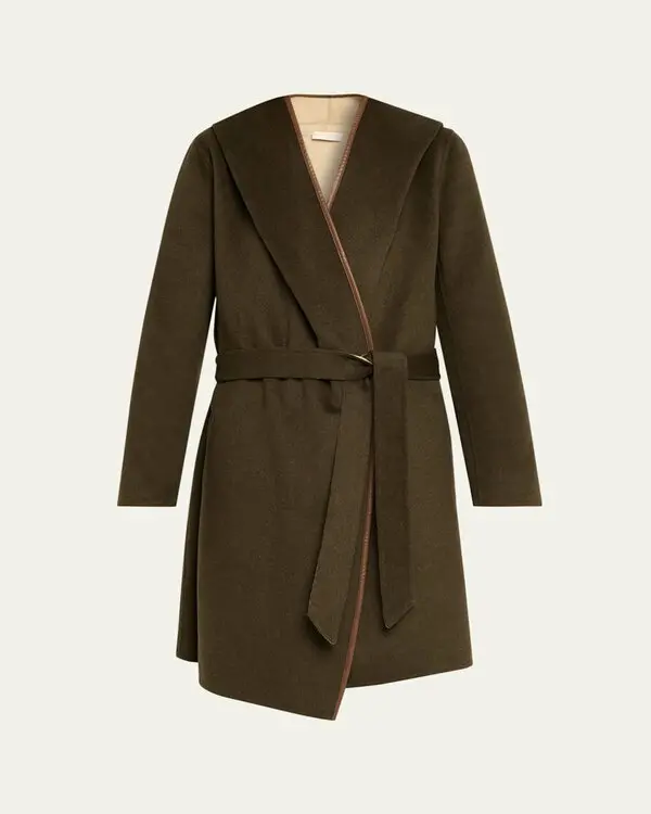 Ramy Brook Cashmere-blend Wrap Coat