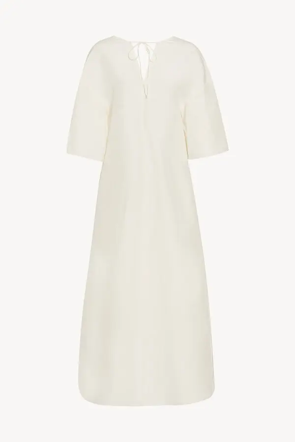 THE ROW Mia Silk Dress - Off White