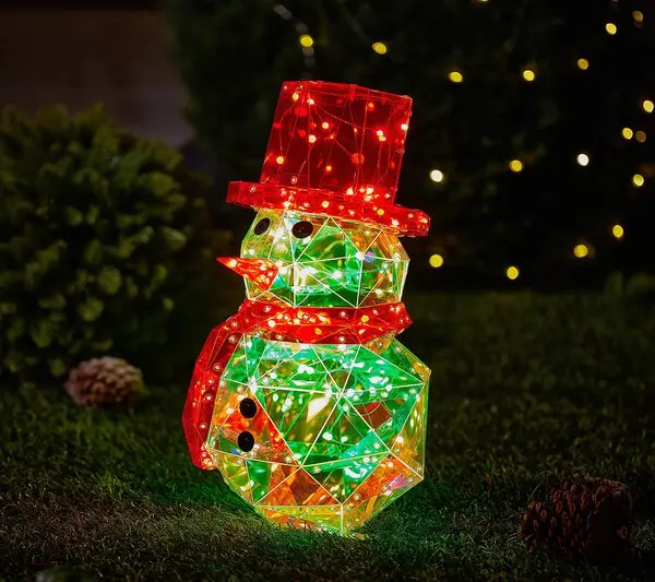 KRINGLE EXPRESS As Is Reg Holographic In/outfigure W/remote