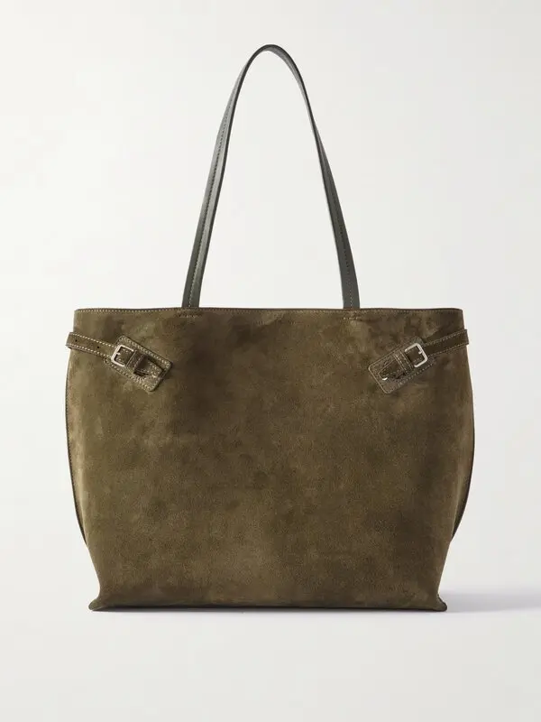 Proenza Schouler Days Suede Tote - Green