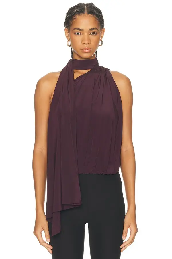 A.L.C. Celeste Top - Deep Plum