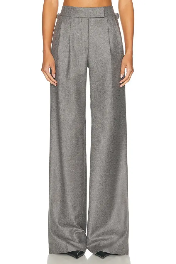 TOM FORD Tailored Cashmere Wide Leg Pant