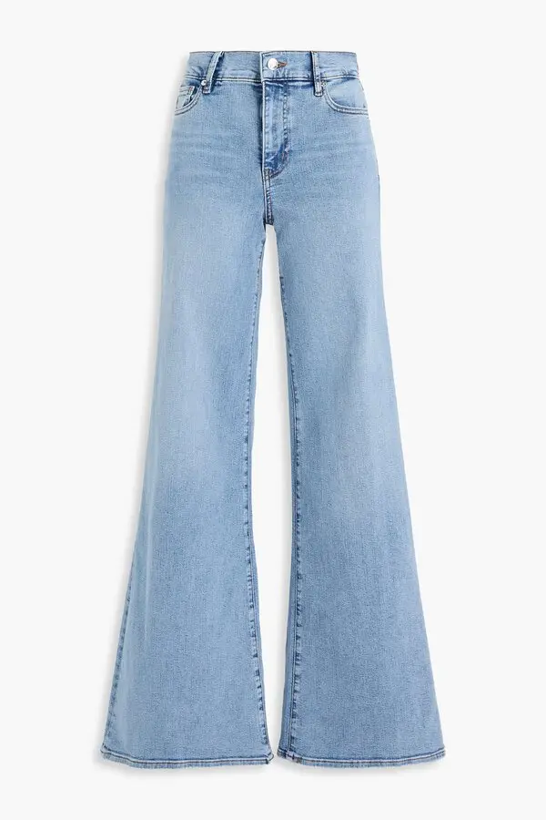 FRAME Le Palazzo High-rise Wide-leg Jeans