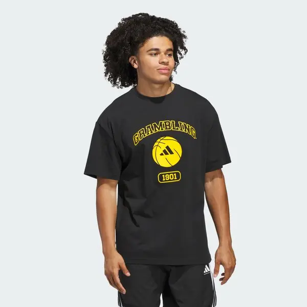 Adidas Grambling State Tigers Chapter Basketball Tee Black