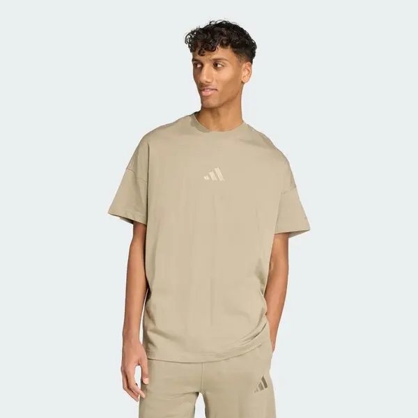 Adidas All Szn Tee - Silver Pebble