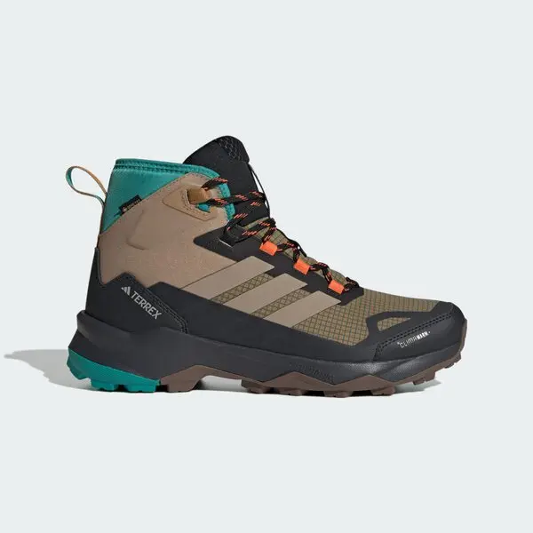 Adidas Terrex Skychaser Ax5 Mid Gore-tex Climawarm+ Hiking Shoes - Cardboard / Blanch Cargo / Pure Teal