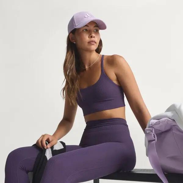 Adidas All Me Light Support Rib Bra Long Line