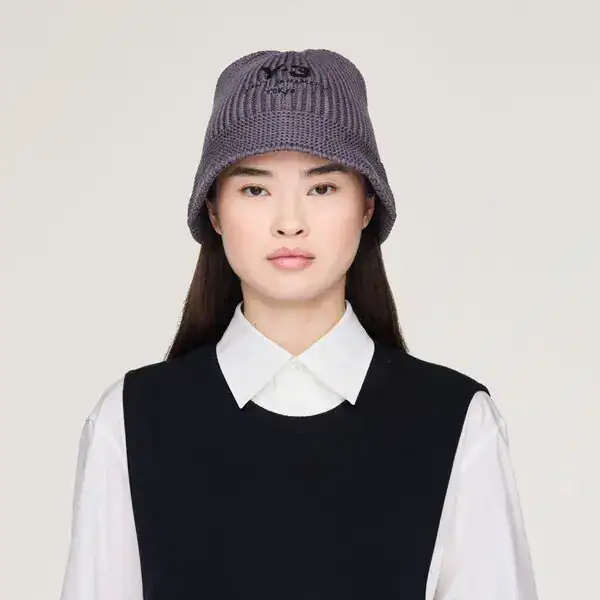 Adidas Y-3 Heritage Knit Bucket Hat - Granite | Editorialist