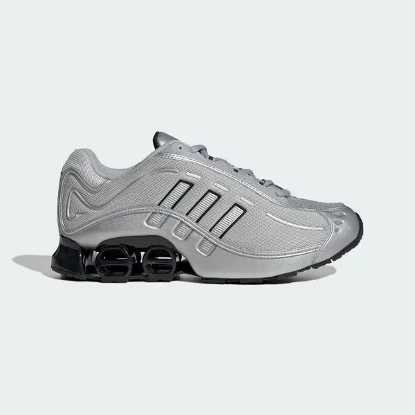 Adidas Megaride O1 Shoes - Silver Metallic / Core Black / Core Black