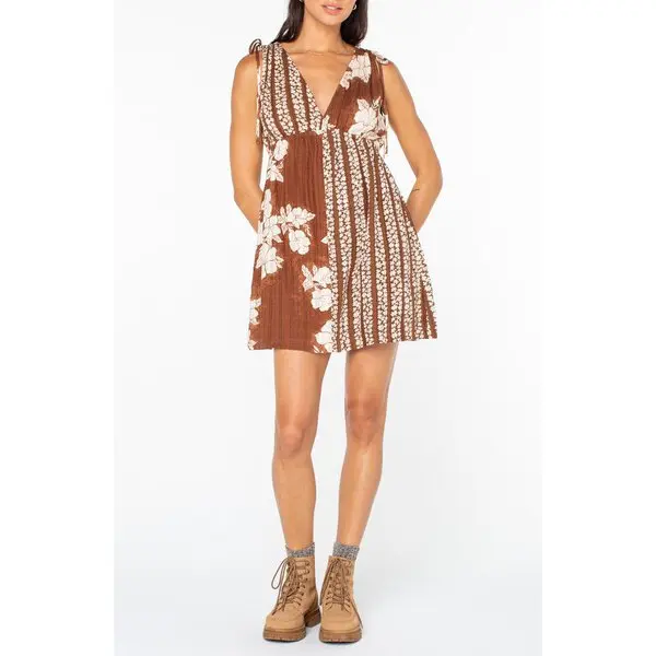 Roxy Babydoll Minidress