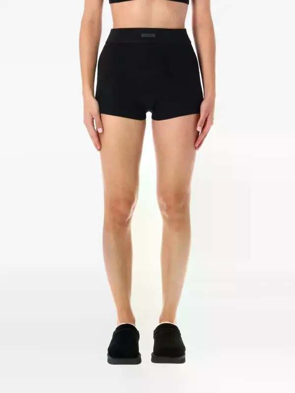 Fear Of God Rib-knit Boxer Shorts - Black