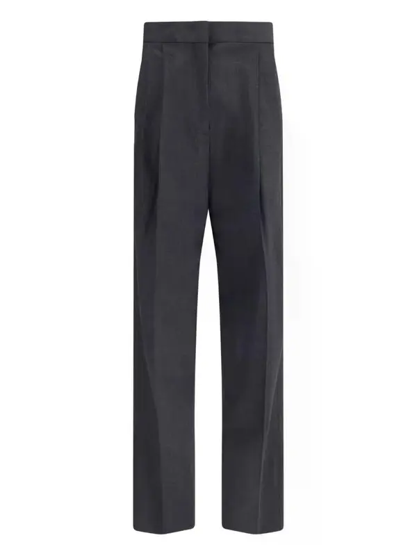 Fabiana Filippi Pleated Front Straight Leg Trousers