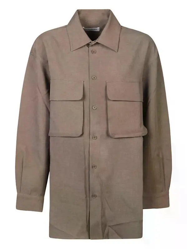 THE FRANKIE SHOP Double-pocket Button-down Shirt