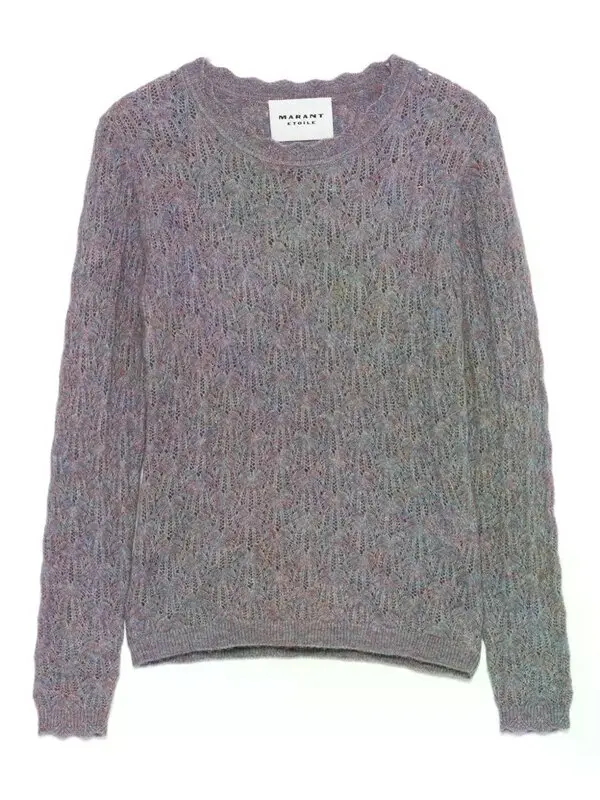 MARANT ETOILE Obeline Round-neck Sweater - Blue