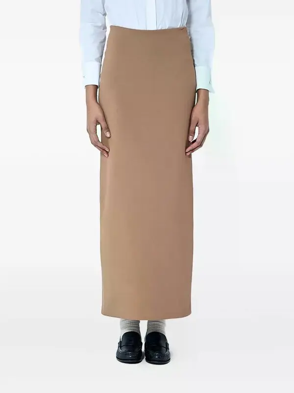 Max Mara Maxi Skirt With Zip Fastening