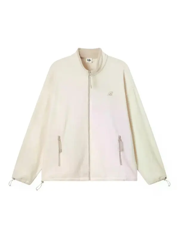 B+AB Zip-up Fleece Jacket - Neutrals