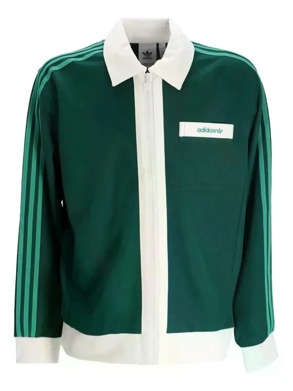 Adidas Logo-embroidered Track Jacket