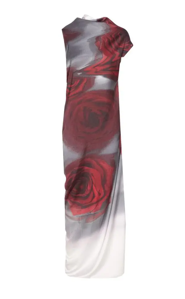 Jean Paul Gaultier Printed Long Dress