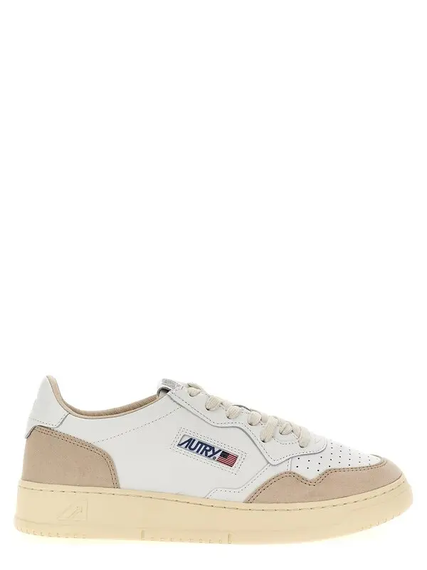 AUTRY Medalist Low Sneakers - Beige
