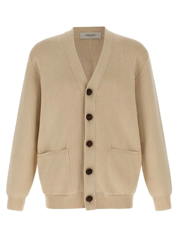Golden Goose Darryl Cardigan - Beige
