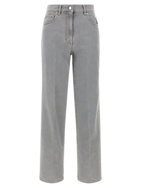 Peserico Stretch Straight Leg Jeans