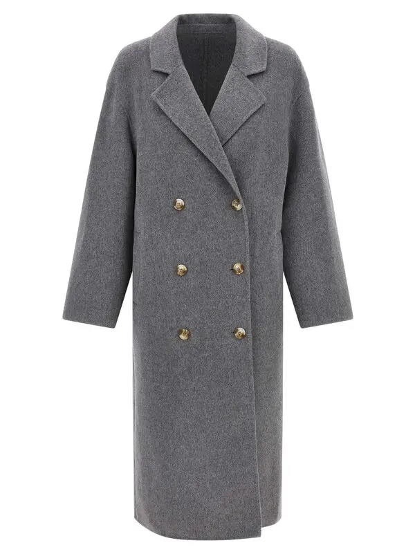 Loulou De Saison Borneo Coat - Gray