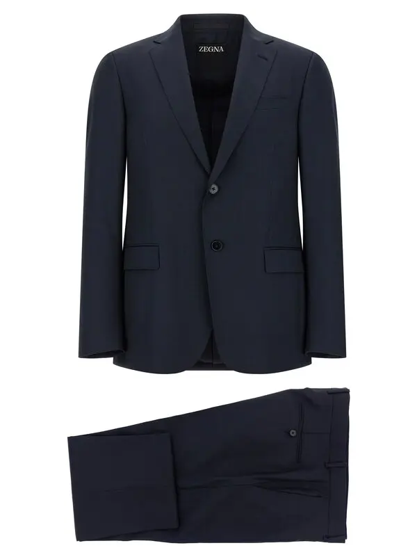 Zegna Wool Dress - Multicolor
