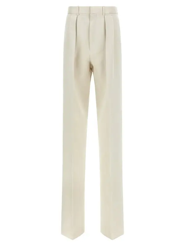 TOM FORD Double Pinch Straight Leg Trousers