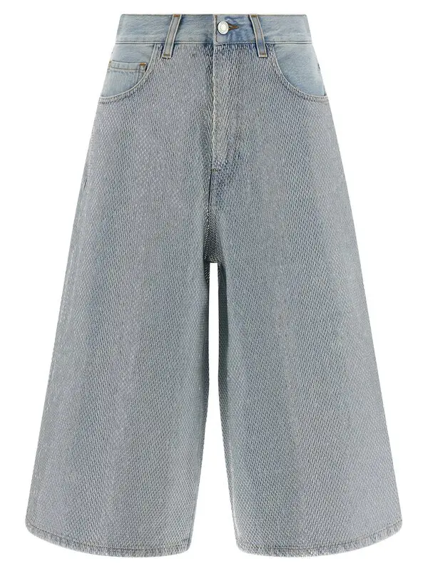 HAIKURE Belle Bermuda Shorts - Light Blue
