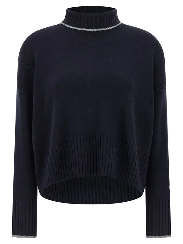 Pinko Falkland Turtleneck Sweater - Blue