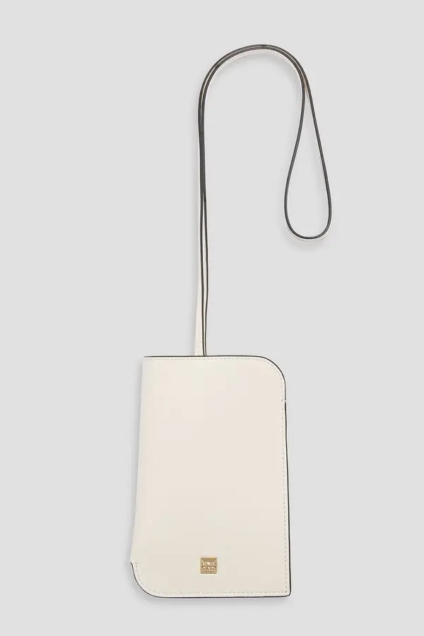 TOTÊME Textured-leather Pouch