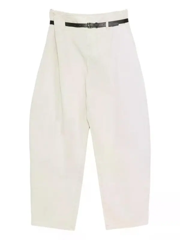 YCH Belted Pleated Trousers