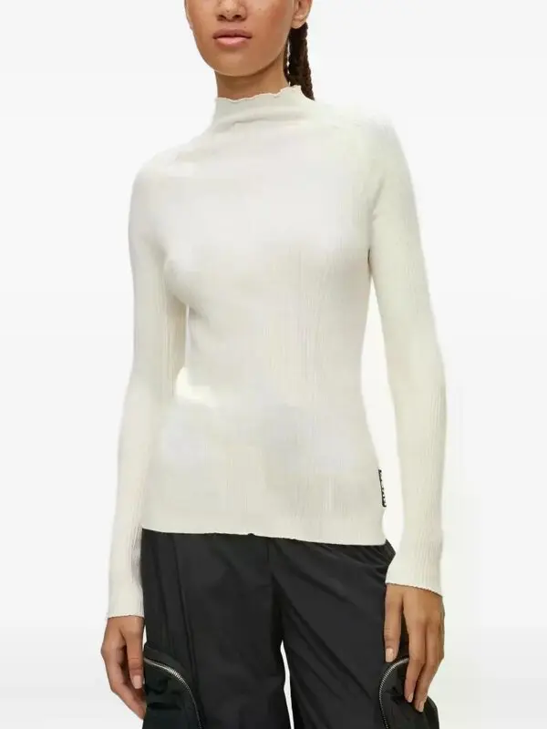 Hugo Boss Ribbed-knit Jumper