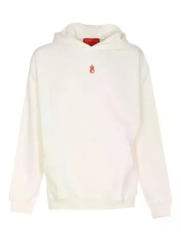 VISION OF SUPER Flame-embroidered Hoodie